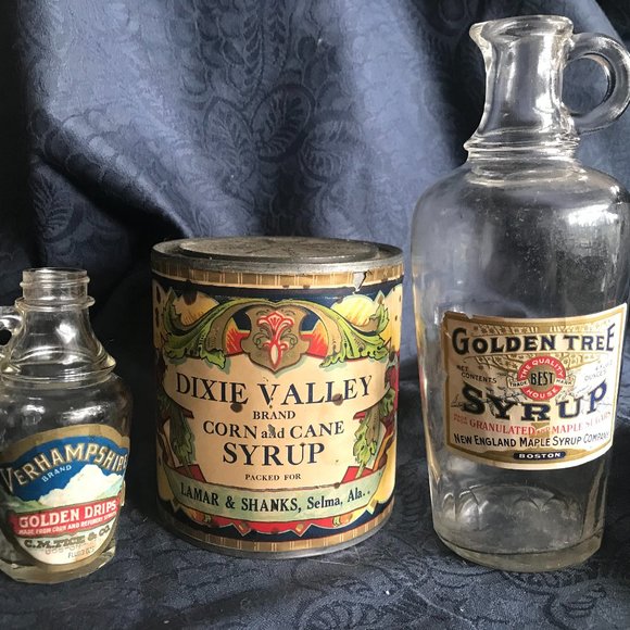 Other | Vintage Early 190 Set Of 3 Syrup Containers | Poshmark